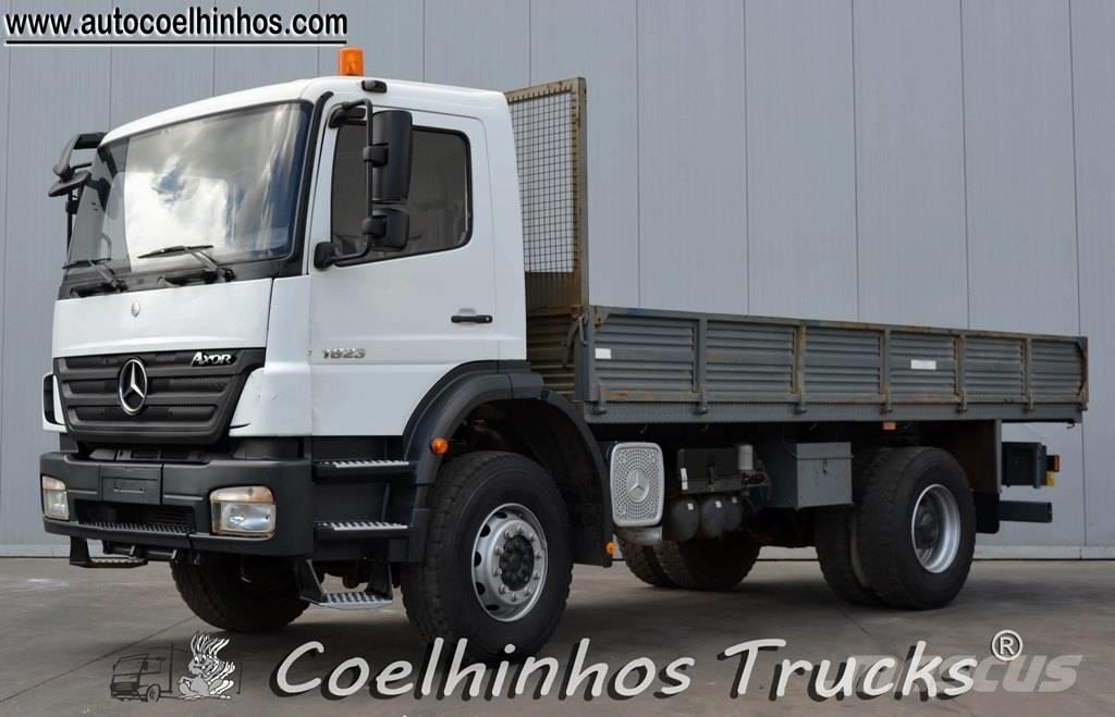 Mercedes-Benz 1823 Axor, 2010, Portugal - Used flatbed/Dropside trucks ...